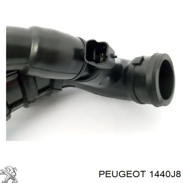 1440J8 Peugeot/Citroen Патрубок воздушный, вход в турбину (наддув)