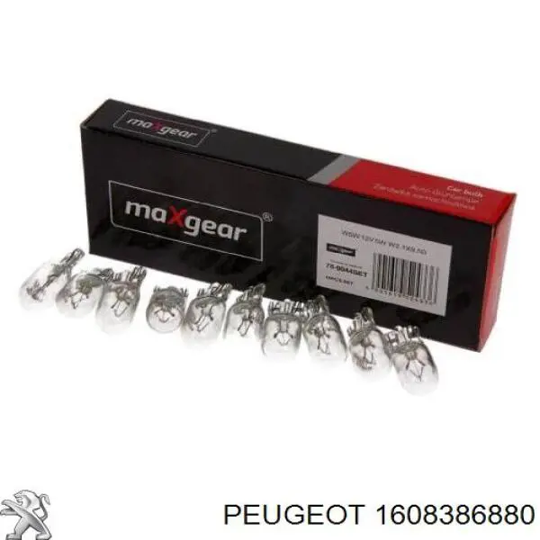 1608386880 Peugeot/Citroen Фара левая