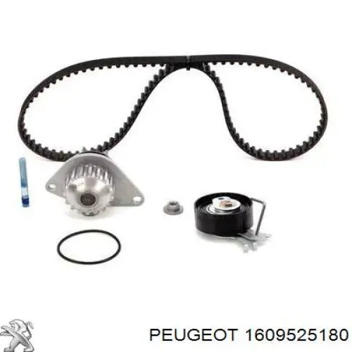 1609525180 Peugeot/Citroen ремень грм, комплект