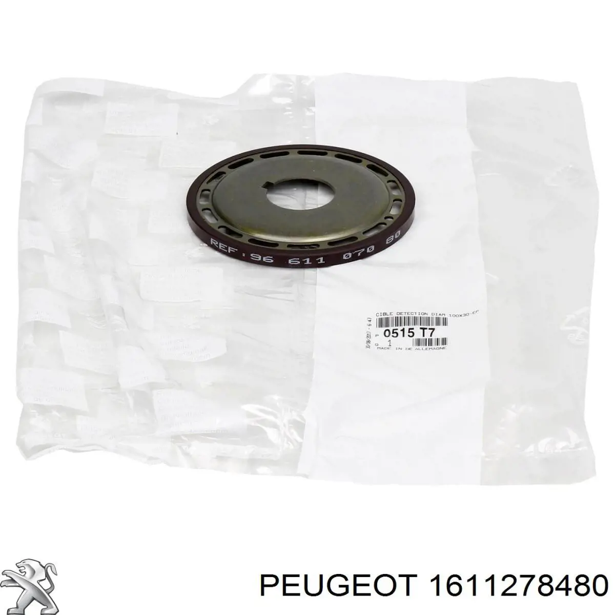 1611278480 Peugeot/Citroen Ремень агрегатов приводной, комплект