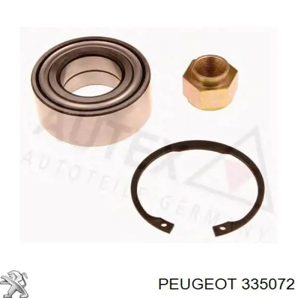 335072 Peugeot/Citroen подшипник ступицы передней