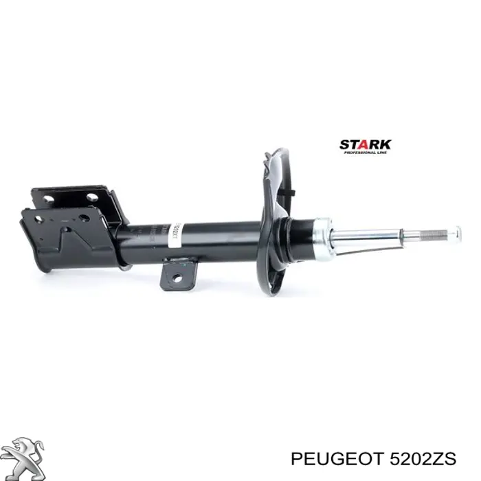 5202ZS Peugeot/Citroen Амортизатор передний левый