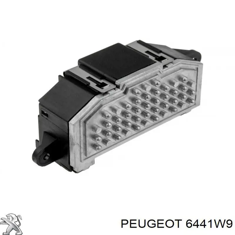 6441W9 Peugeot/Citroen Резистор (сопротивление) вентилятора печки ...