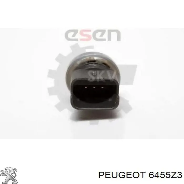 6455 Z3 Peugeot/Citroen Датчик абсолютного давления кондиционера
