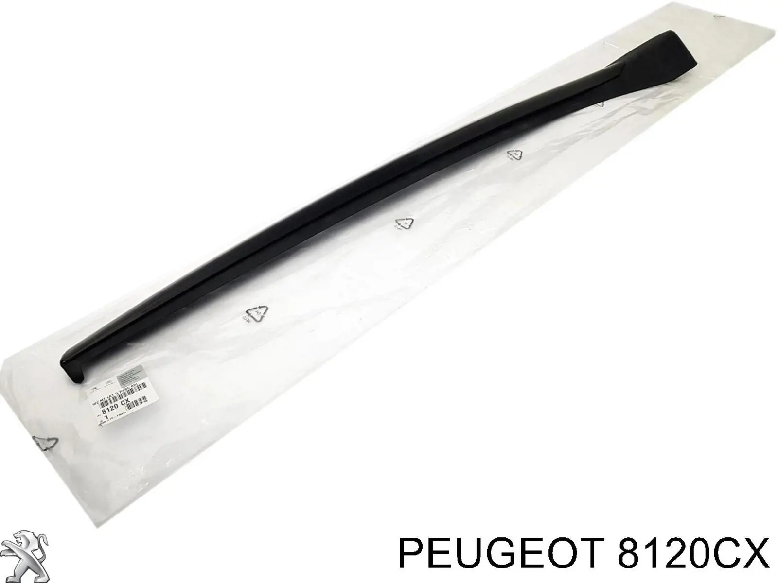 8120CX Peugeot/Citroen отделка/защитная полоса лобового стекла