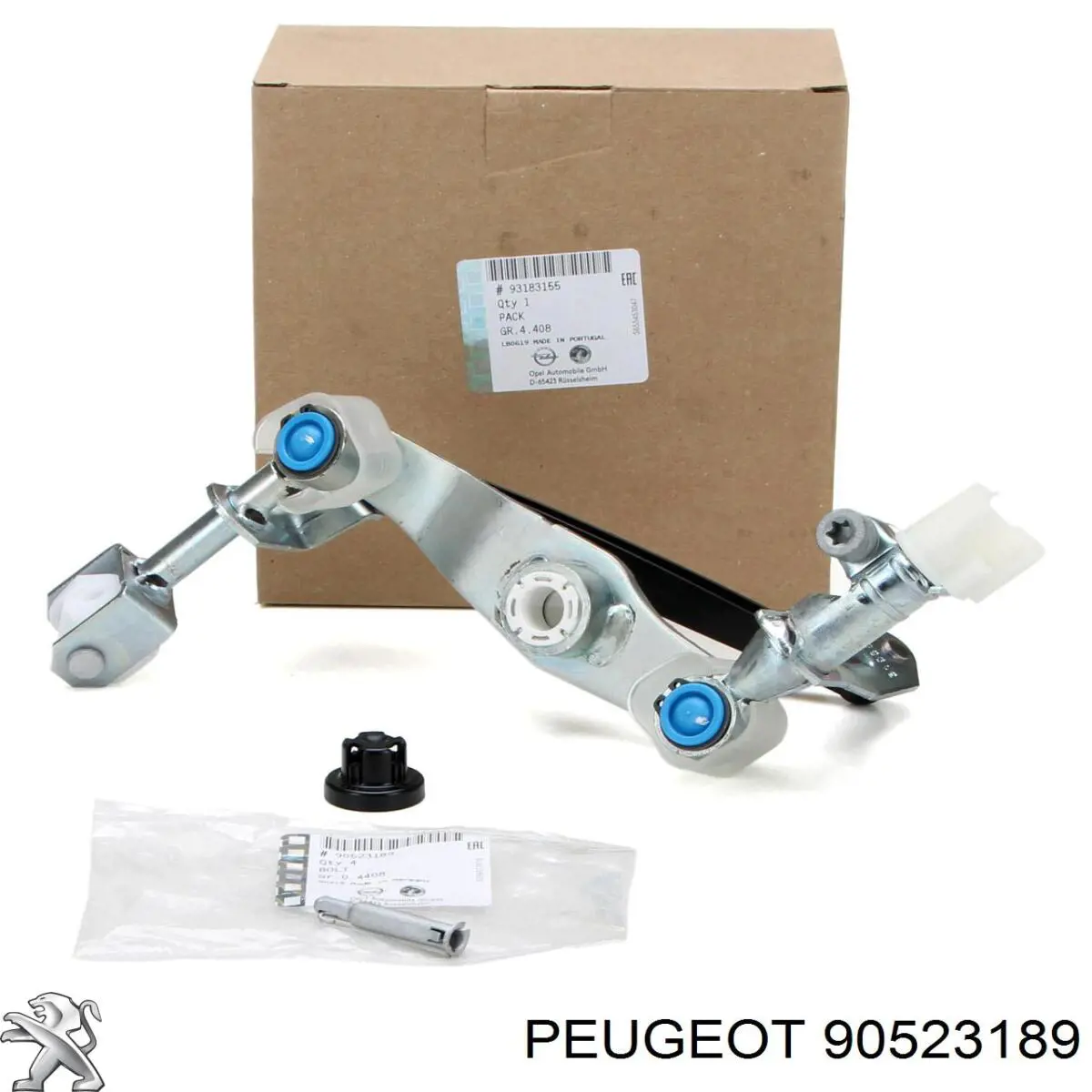 90523189 Peugeot/Citroen кронштейн кулисы кпп