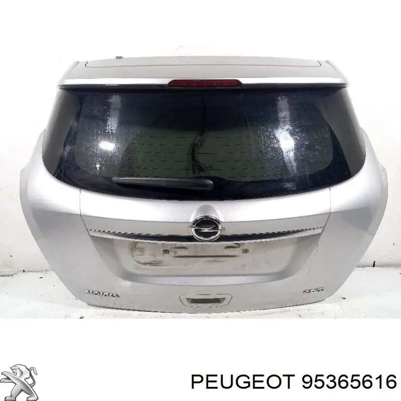 95365616 Peugeot/Citroen Бампер задний
