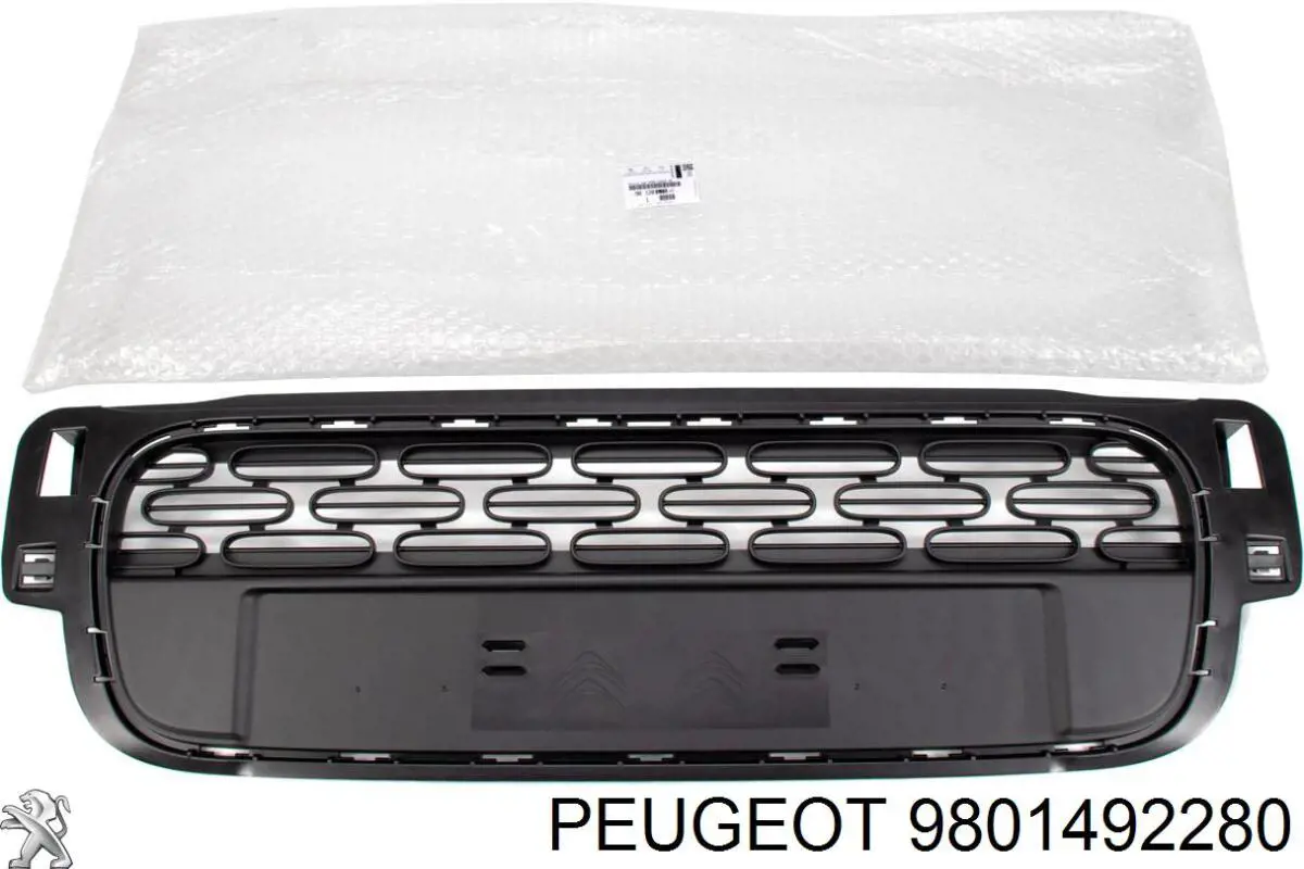 9801492280 Peugeot/Citroen Суппорт радиатора в сборе (монтажная панель ...