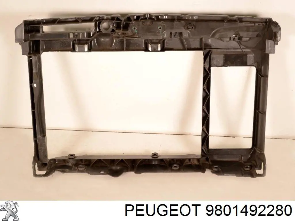 9801492280 Peugeot/Citroen Суппорт радиатора в сборе (монтажная панель ...