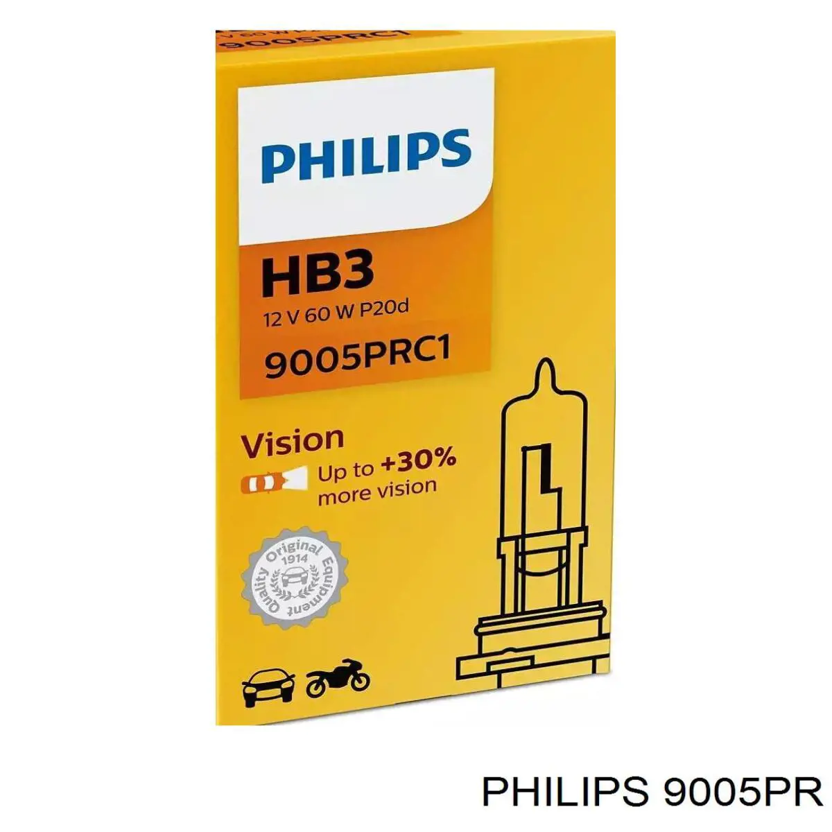 Галогенная лампа Philips 9005PR