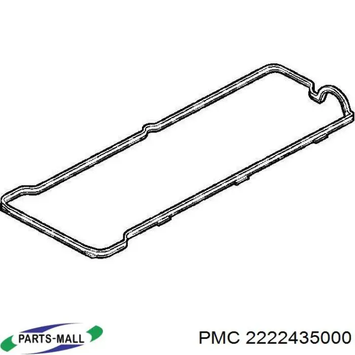 2222435000 Parts-Mall сальник клапана (маслосъемный, впуск/выпуск)