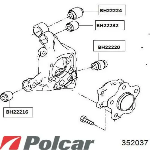 54501JK00A Nissan/Infiniti Рычаг передней подвески нижний левый