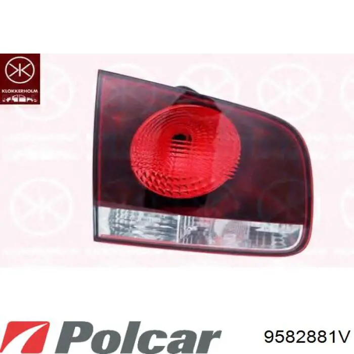 7P6945094B VAG фонарь задний внутренний правый