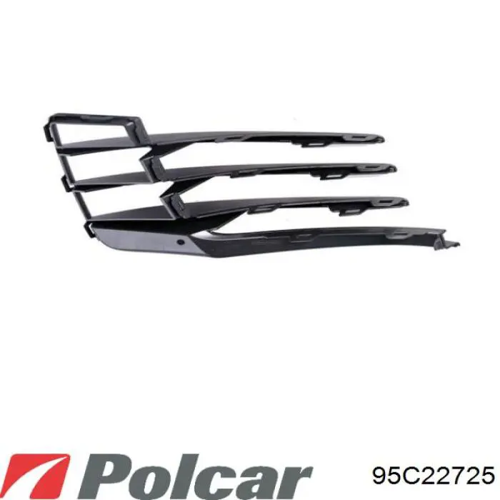 5G0853665E9B9 VAG решетка бампера переднего левая