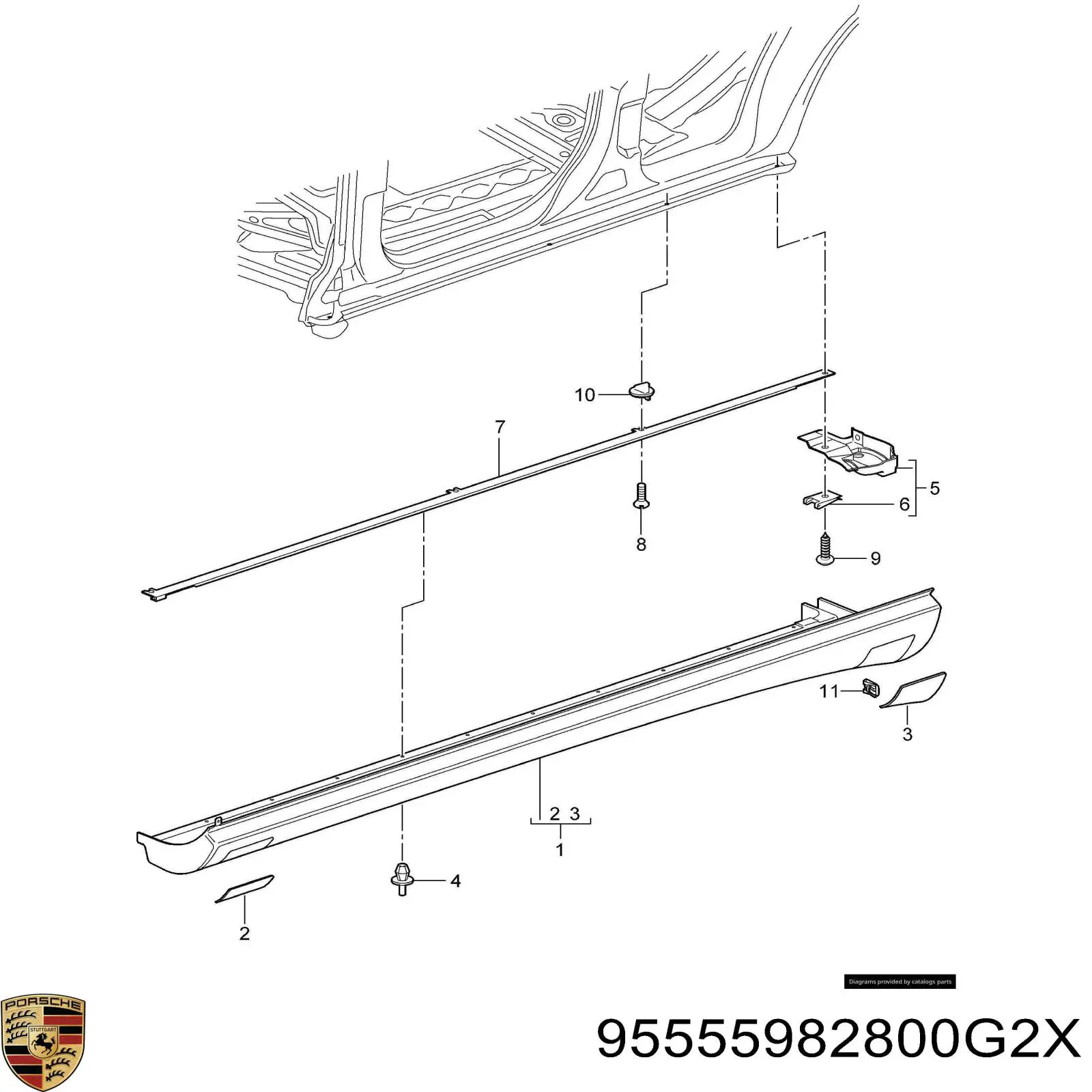 95555982800G2X Porsche сравнить цены на Автопро
