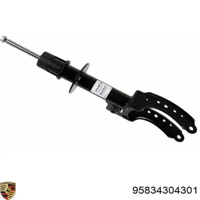 95834304301 Porsche Амортизатор передний левый