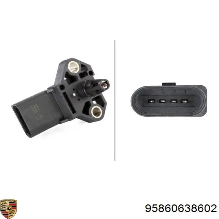 95860638602 Porsche сравнить цены на Автопро