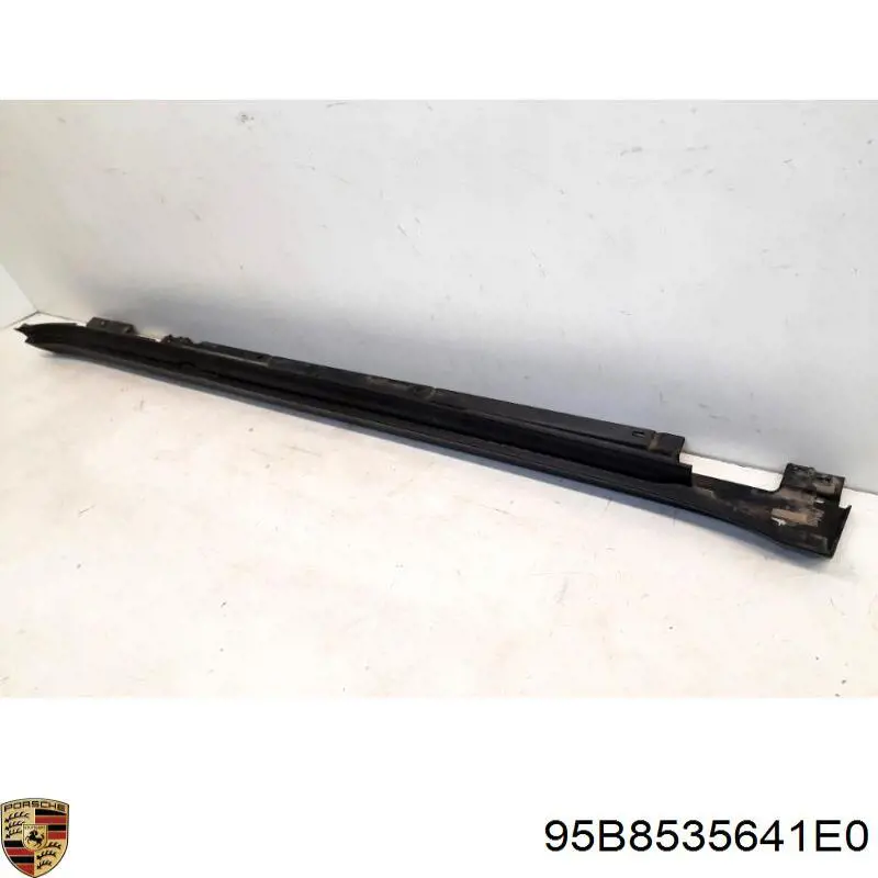 95B8535641E0 Porsche Накладка (молдинг) порога наружная правая