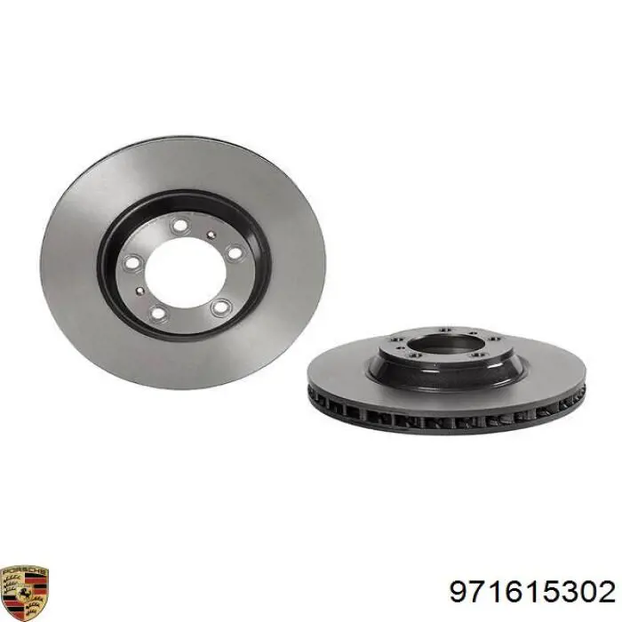 Купить передние тормозные диски Порше Кайен 9YA - Покупка запчастей и ...