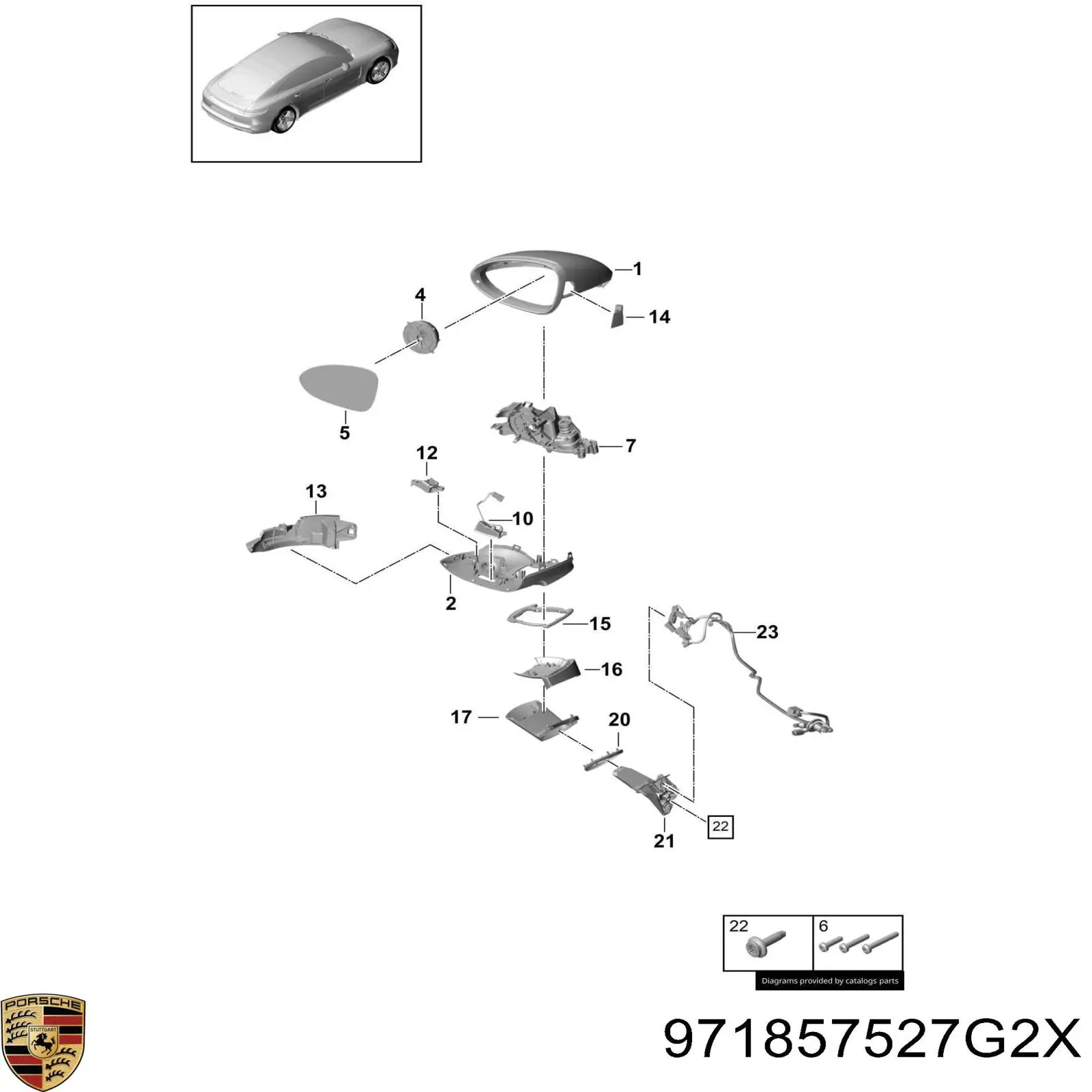 971857527G2X Porsche сравнить цены на Автопро