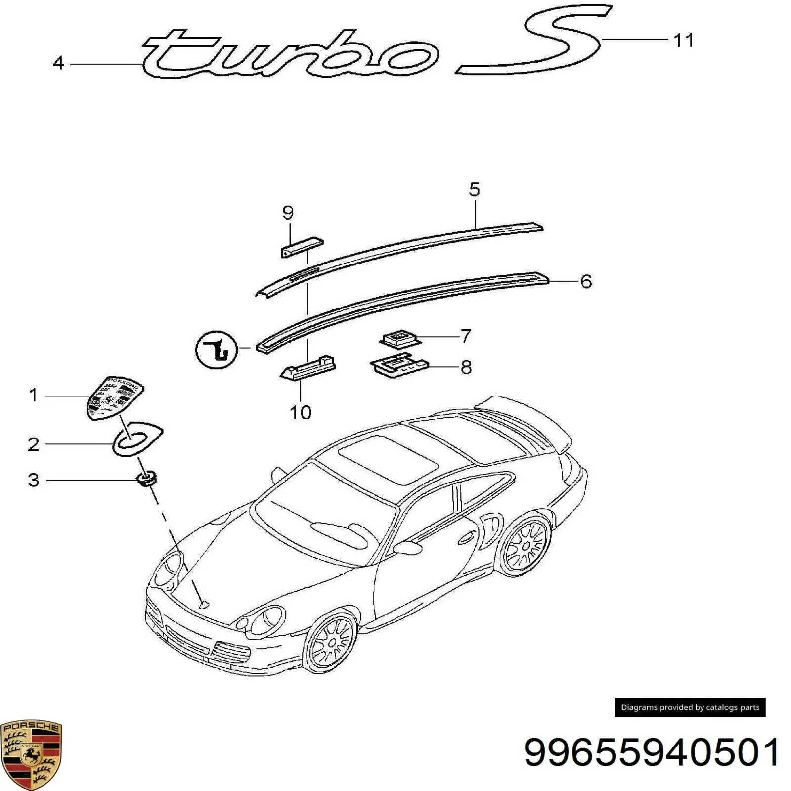 99655940501 Porsche сравнить цены на Автопро