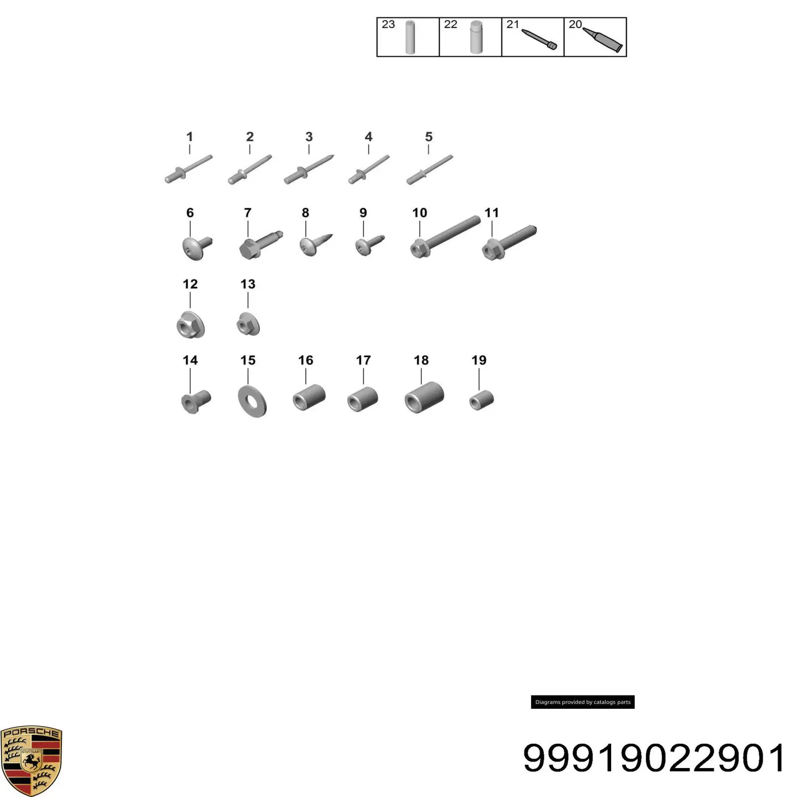 99919022901 Porsche сравнить цены на Автопро