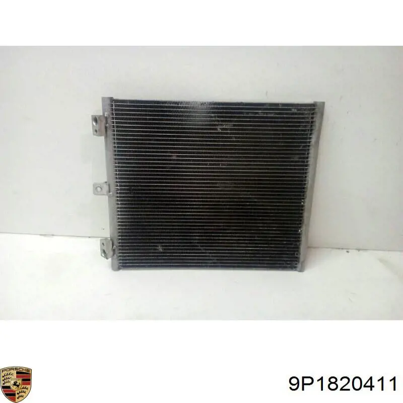 9P1820411 Porsche Радиатор кондиционера