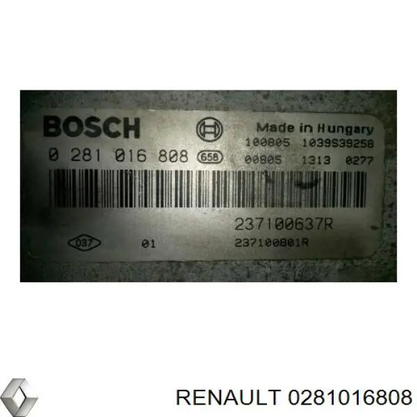 0281016808 Renault (RVI) сравнить цены на Автопро