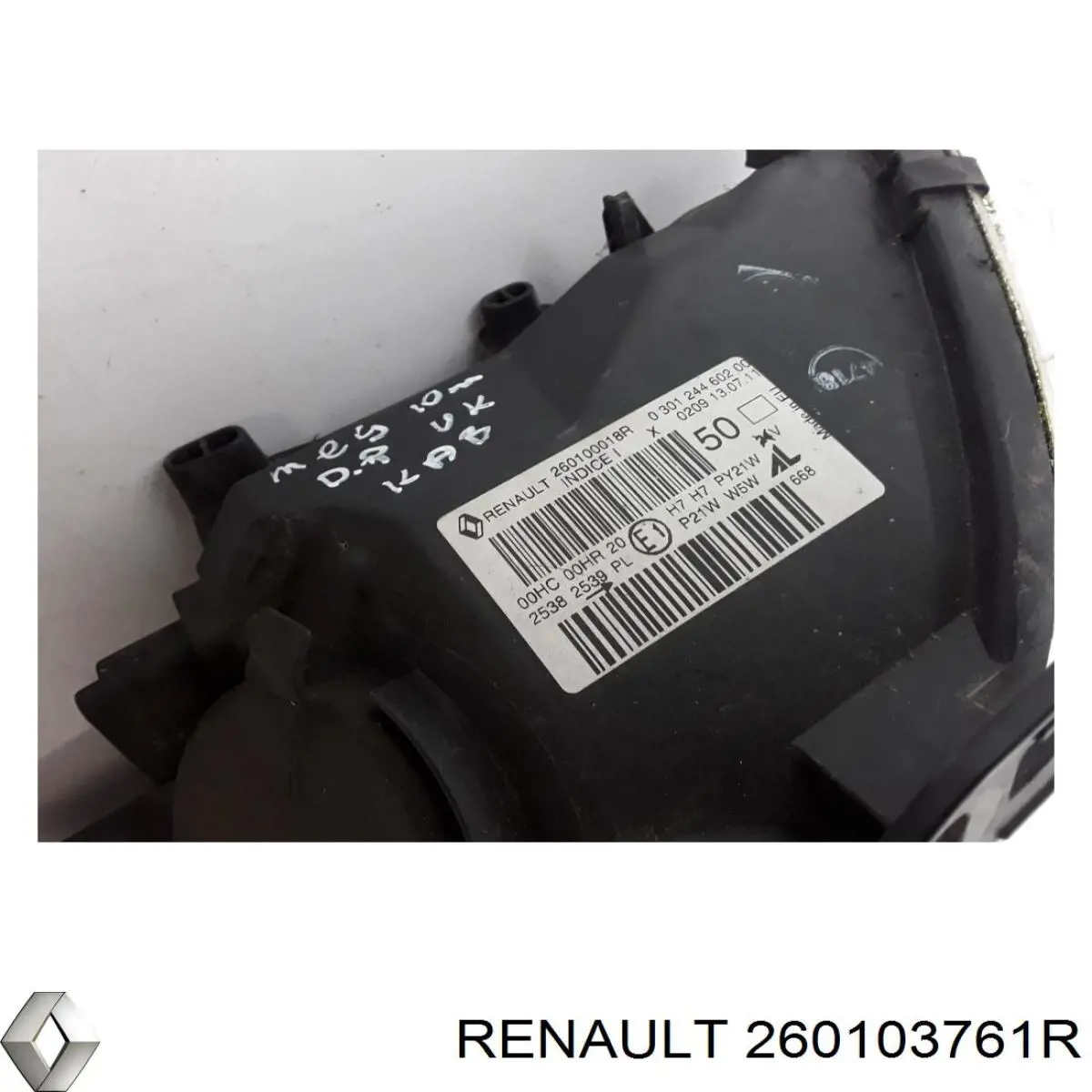 260103761R Renault (RVI) фара основная