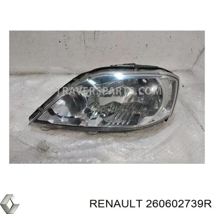 260602739R Renault (RVI) фара левая