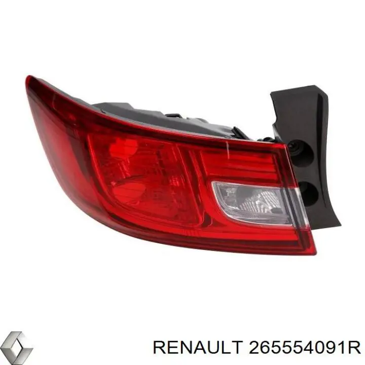265554091R Renault (RVI) фонарь задний левый