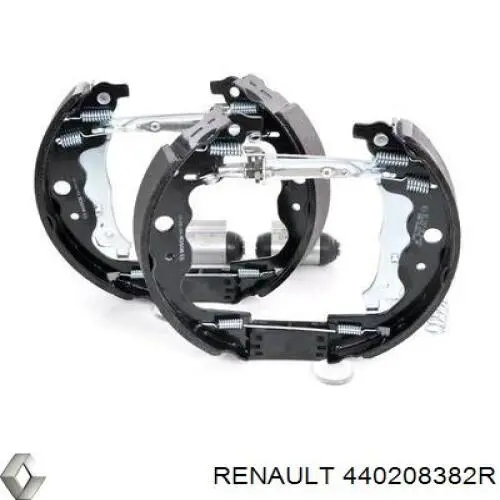440208382R Renault (RVI) Колодки тормозные задние барабанные, в сборе с ...
