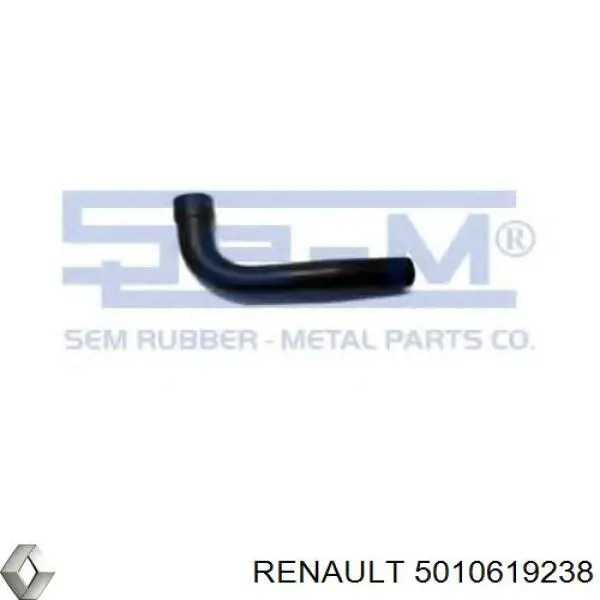 5010619238 Renault (RVI) Шланг (патрубок) радиатора охлаждения верхний