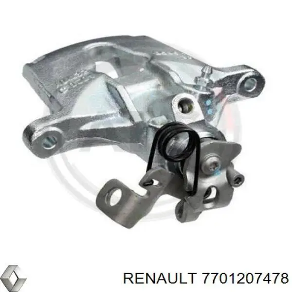 7701207478 Renault (RVI) Суппорт тормозной задний правый