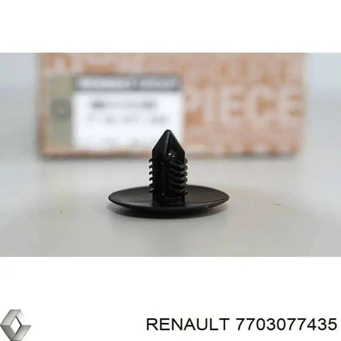 7703077435 Renault (RVI) Пистон (клип) крепления подкрылка переднего крыла