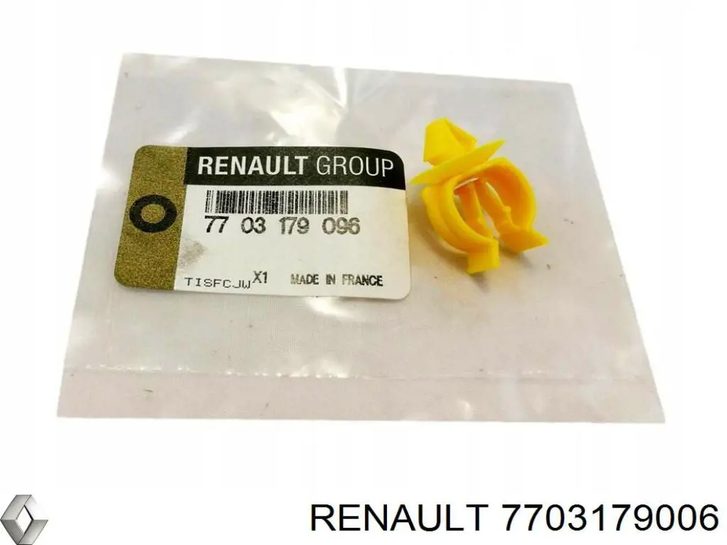 7703179006 Renault (RVI) Скоба крепления тормозного шланга
