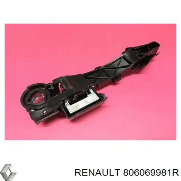 806069981R Renault (RVI) Держатель наружной ручки задней распашной ...