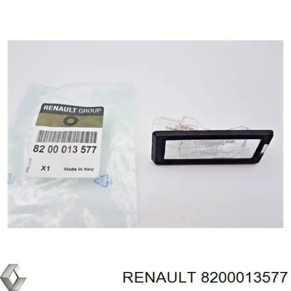 8200013577 Renault (RVI) Фонарь подсветки заднего номерного знака