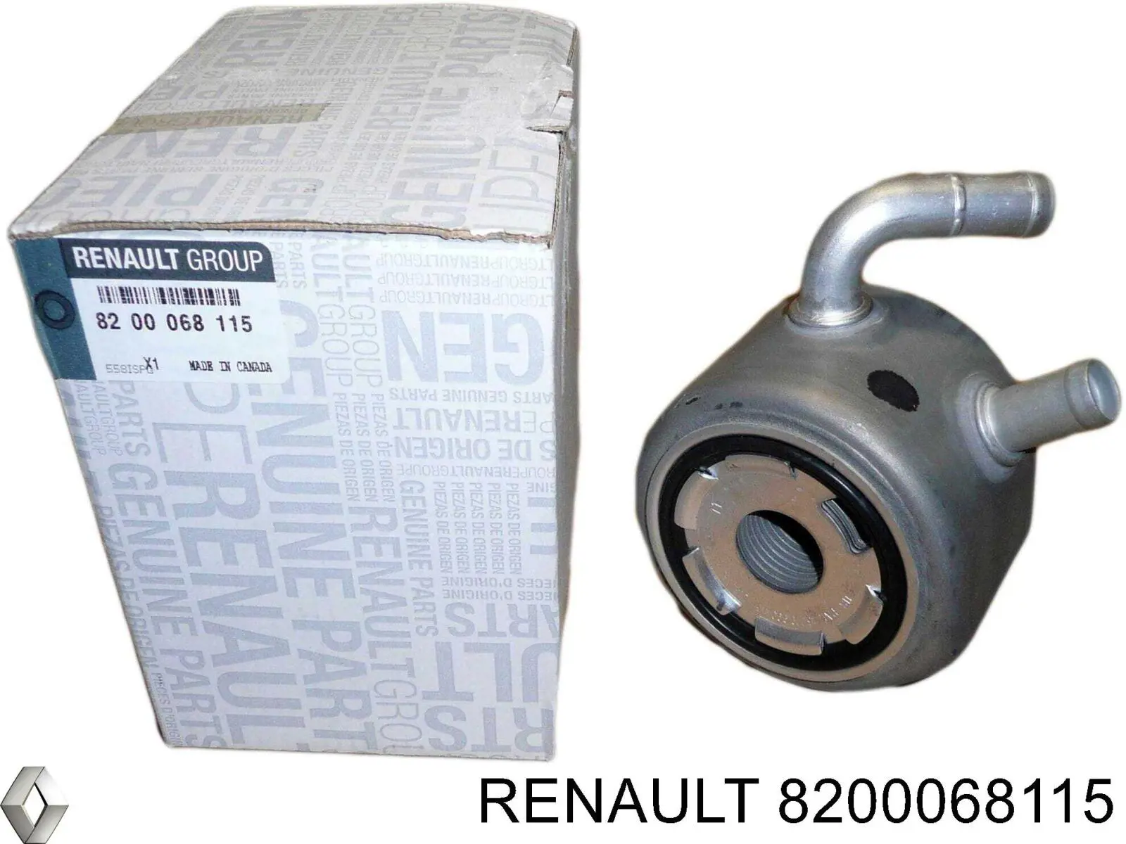 8200068115 Renault (RVI) Радиатор масляный (холодильник), под фильтром