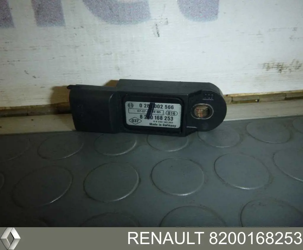 8200168253 Renault (RVI) Датчик давления во впускном коллекторе, MAP