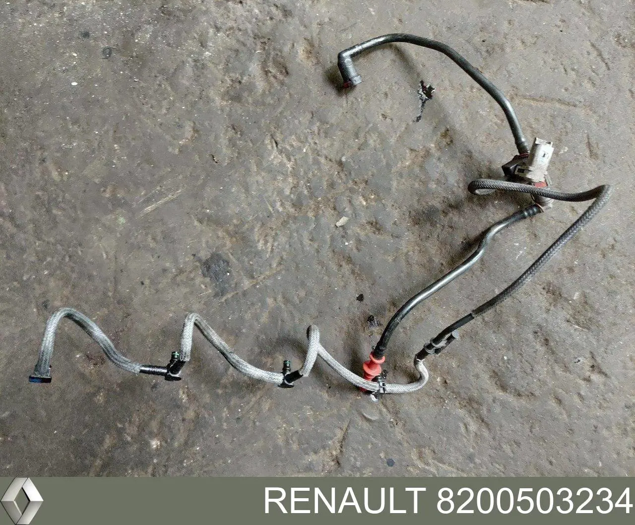 8200503234 Renault (RVI) Трубка топливная, обратная от форсунок