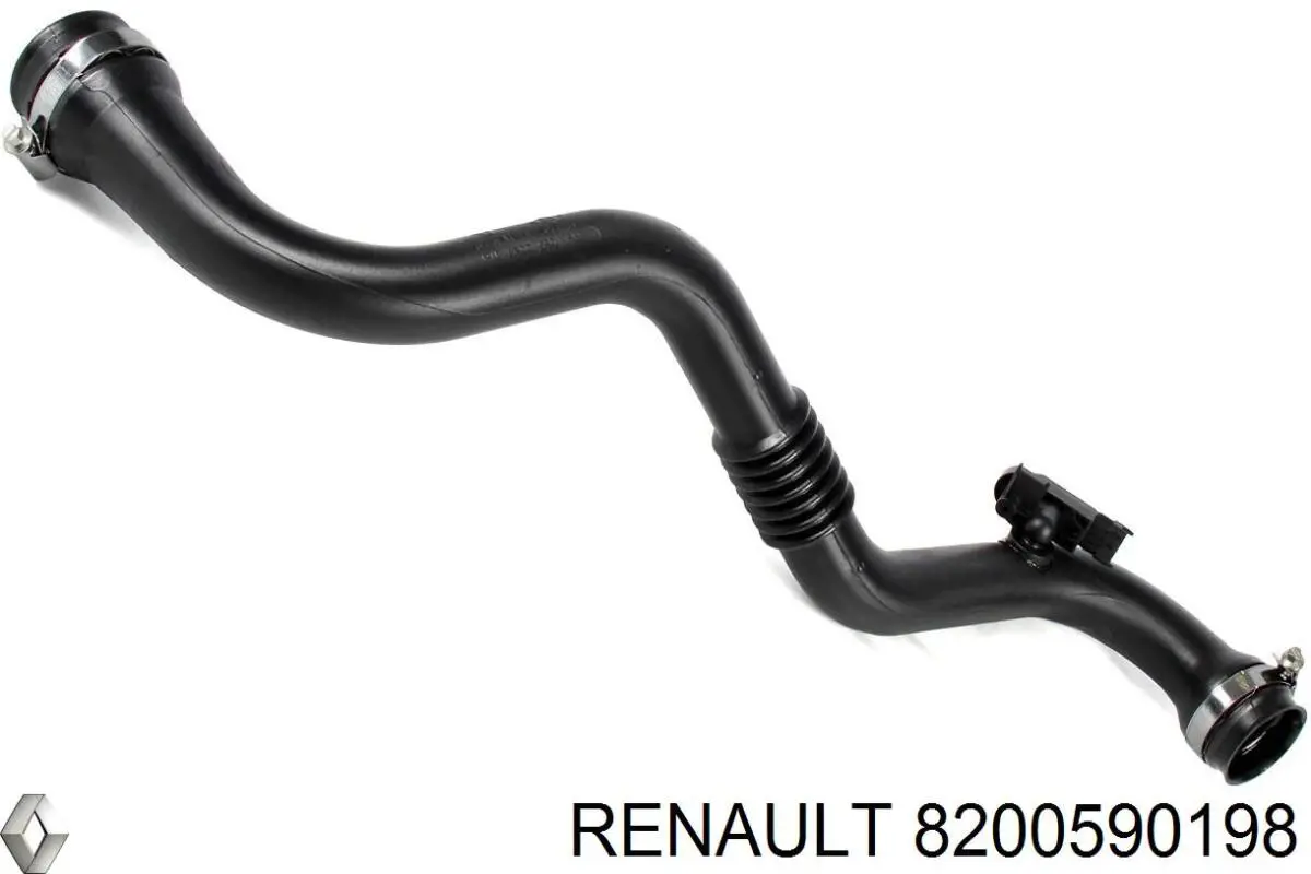 8200590198 Renault (RVI) mangueira (cano derivado de intercooler) ⚙ ...
