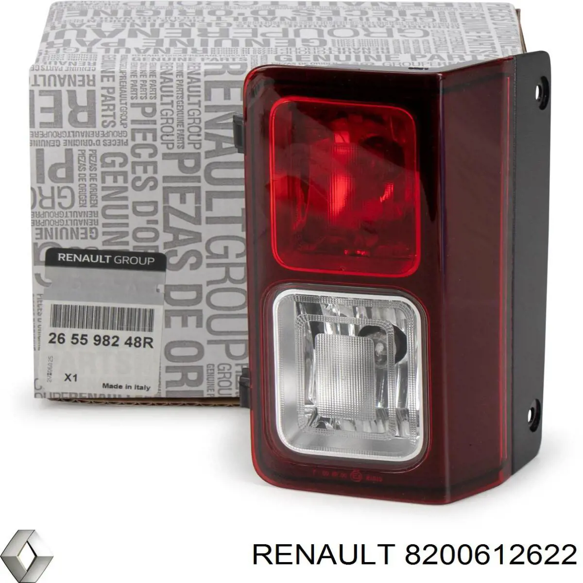 8200612622 Renault (RVI) lanterna do pára-choque traseiro direito ⚙ ...