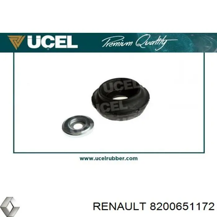 8200651172 Renault (RVI) Подшипник опорный амортизатора переднего