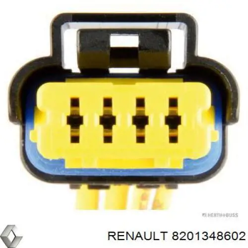 8201348602 Renault (RVI) Разъем (фишка) топливного насоса