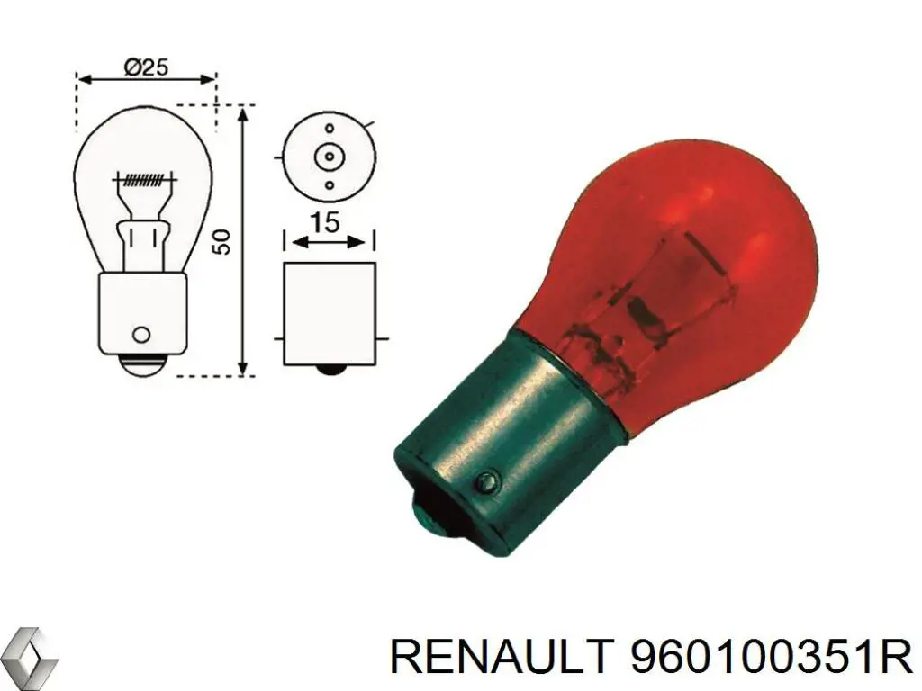 960100351R Renault (RVI) Молдинг решетки радиатора