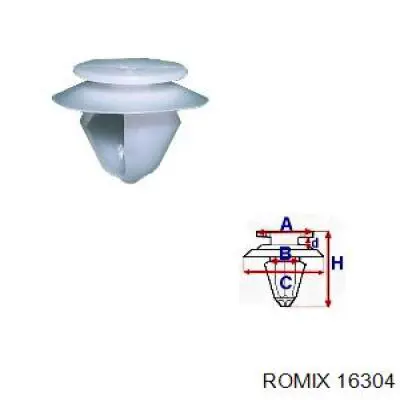 ROM16304 Romix автозапчасть