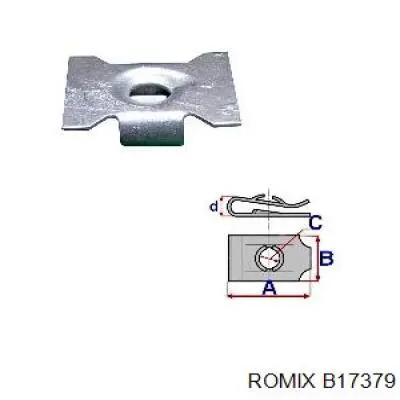 B17379 Romix сравнить цены на Автопро