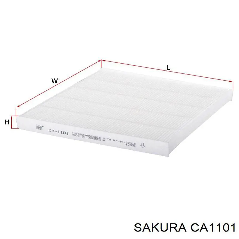 CA1101 Sakura фильтр салона