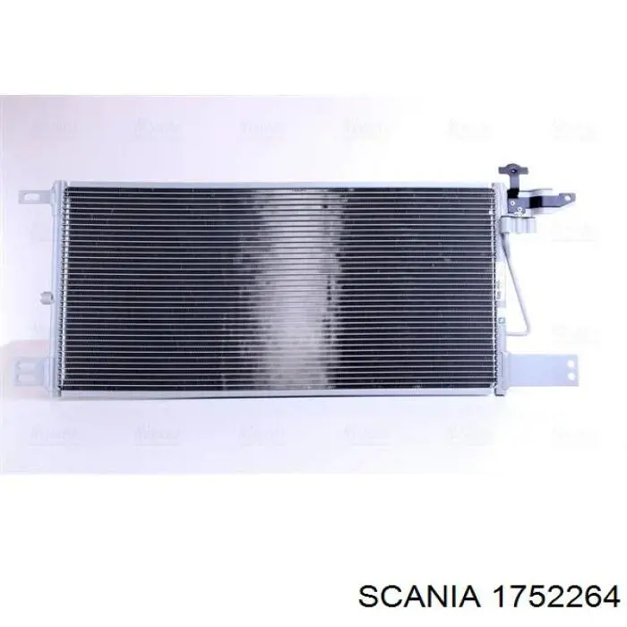 1752264 Scania радиатор кондиционера